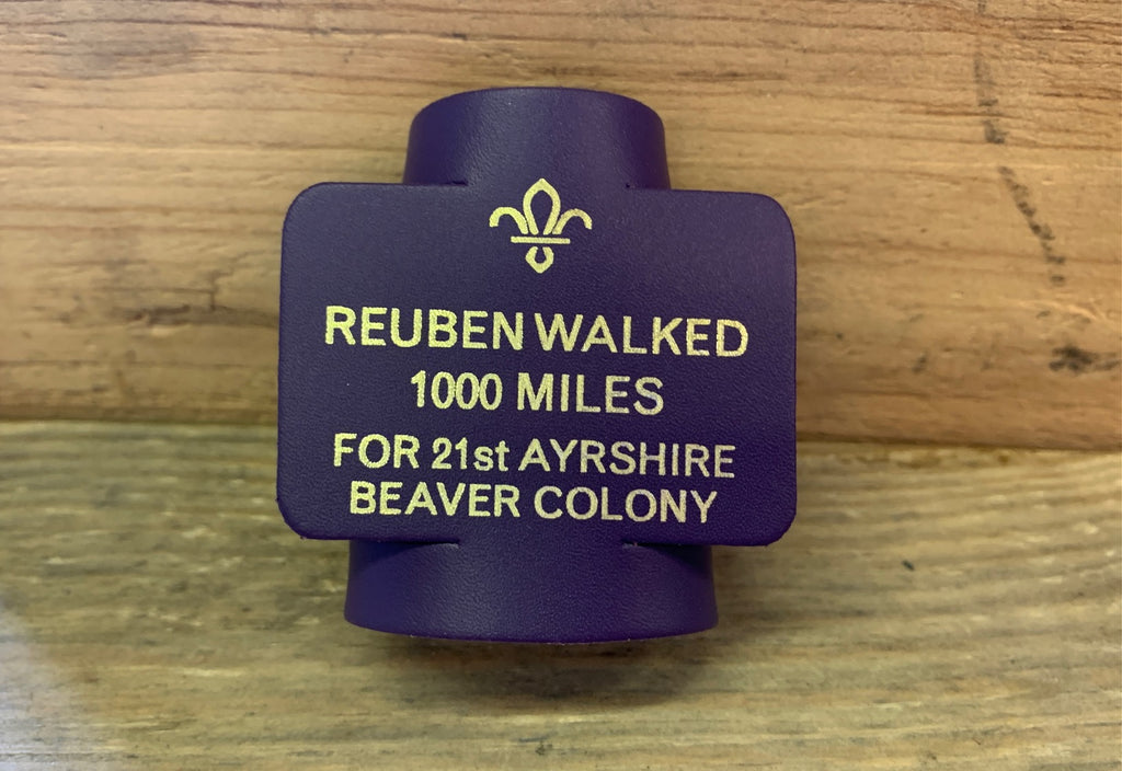 Custom Made Scout Woggle| Personalise Your Own Leather Scout Woggle ...