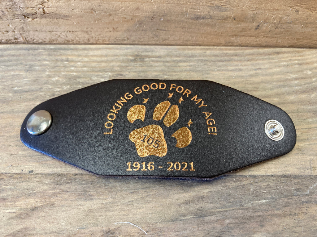 Leather Cub Scout Woggle | Limited Edition Cubs 105th Birthday Woggle ...