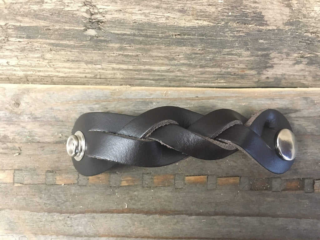 Traditional Leather plaited Scout Woggle | Leather Plaited Woggle with ...