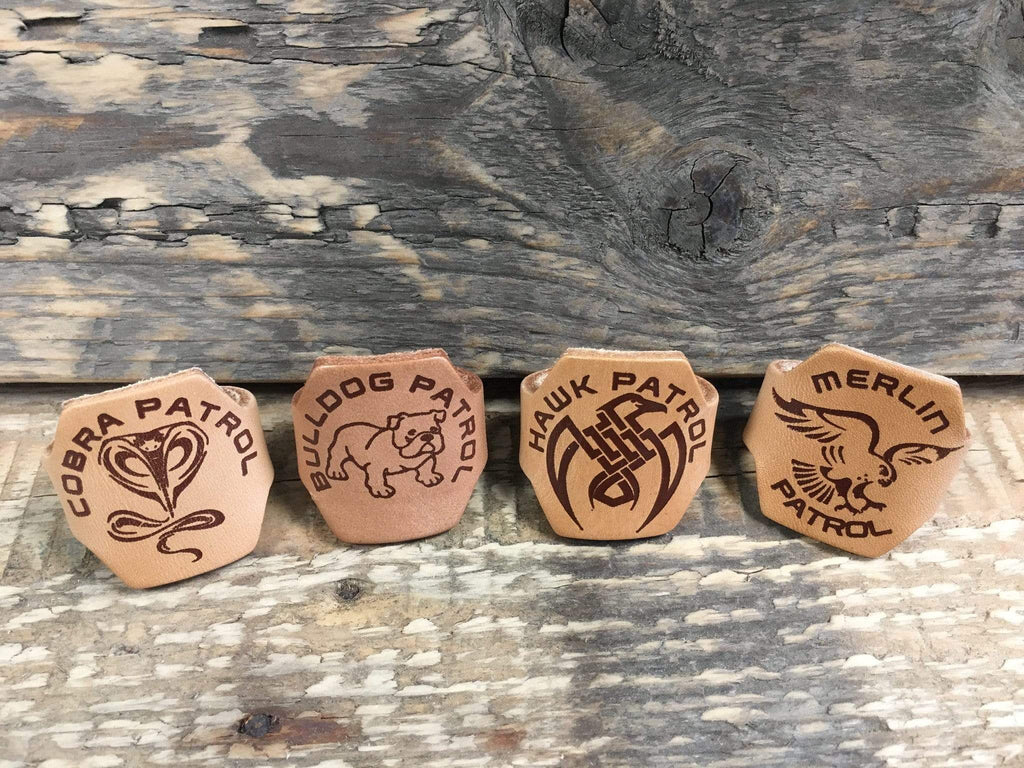 Leather Scout Woggle| Scout Character Patrol Woggles| £2.50 FREE P&P ...